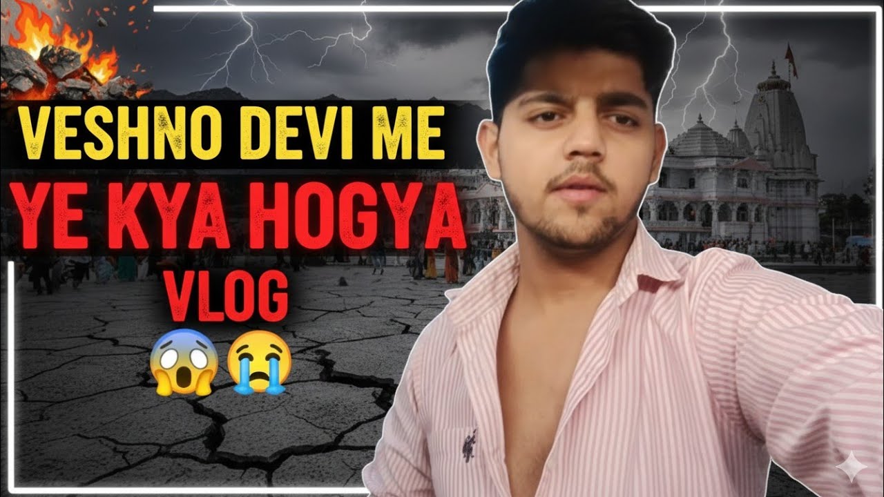 Veshno Devi me ye kya hoga hame 😭😱...#trending #vlog #viral ...