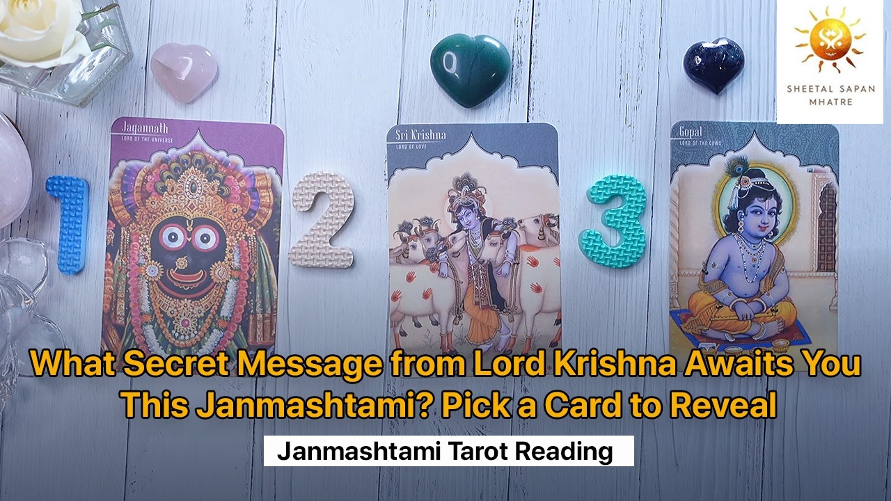 What message Lord Krishna has for you? Pick a Card Tarot 🙏 Janmashtami ...