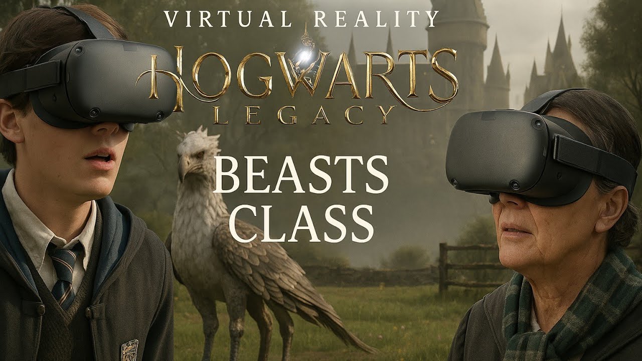 Beasts Class In Virtual Reality // Hogwarts Legacy VR With Praydog's ...
