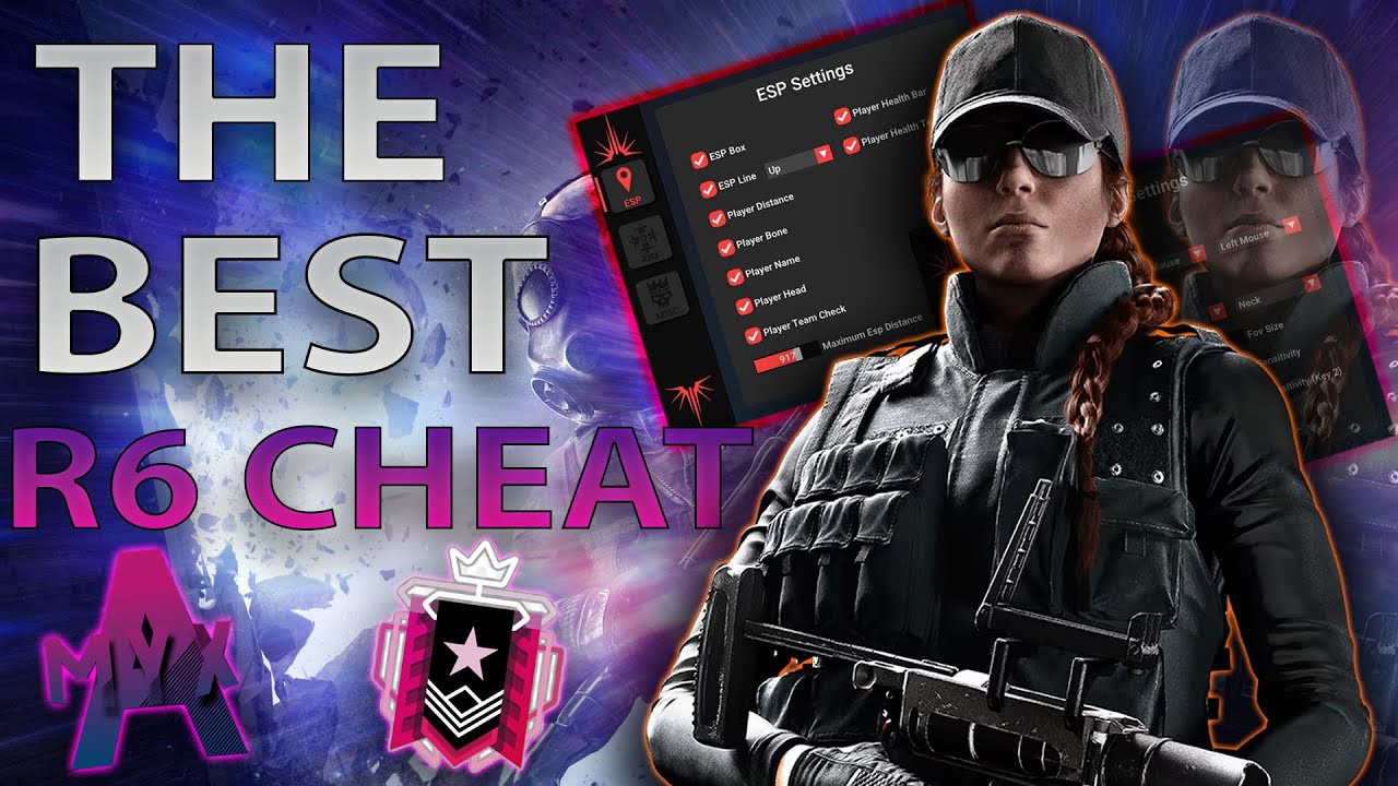 How a CHAMP uses R6 CHEATS TO win a TOURNAMENT... (Ft.AMYX)!! - YouTube