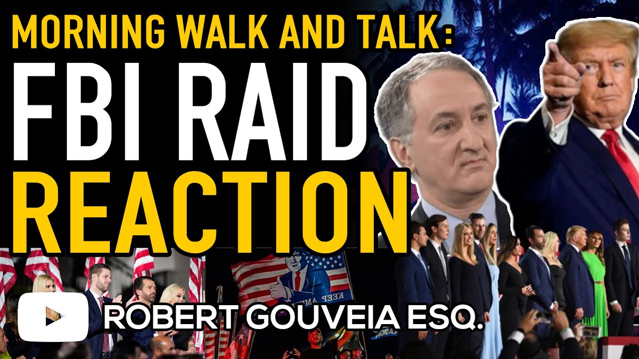 Trump Mar-a-Lago Raid; Corrupt FBI; Search Warrant Reaction - YouTube