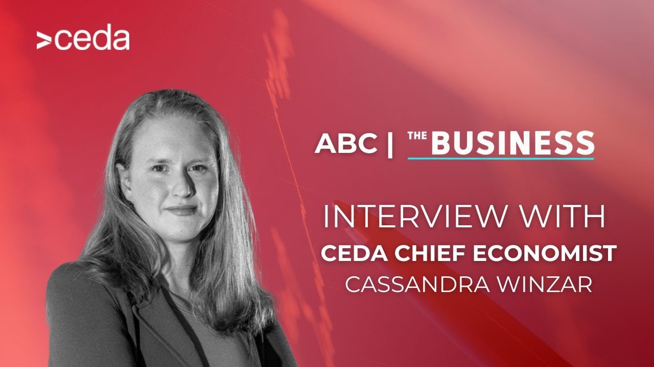 ABC The Business | CEDA Chief Economist discusses recent GDP figures ...