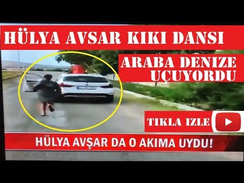 Hülya Avşar Kiki Do You Love Me Yaptı, Araba Denize Uçuyordu