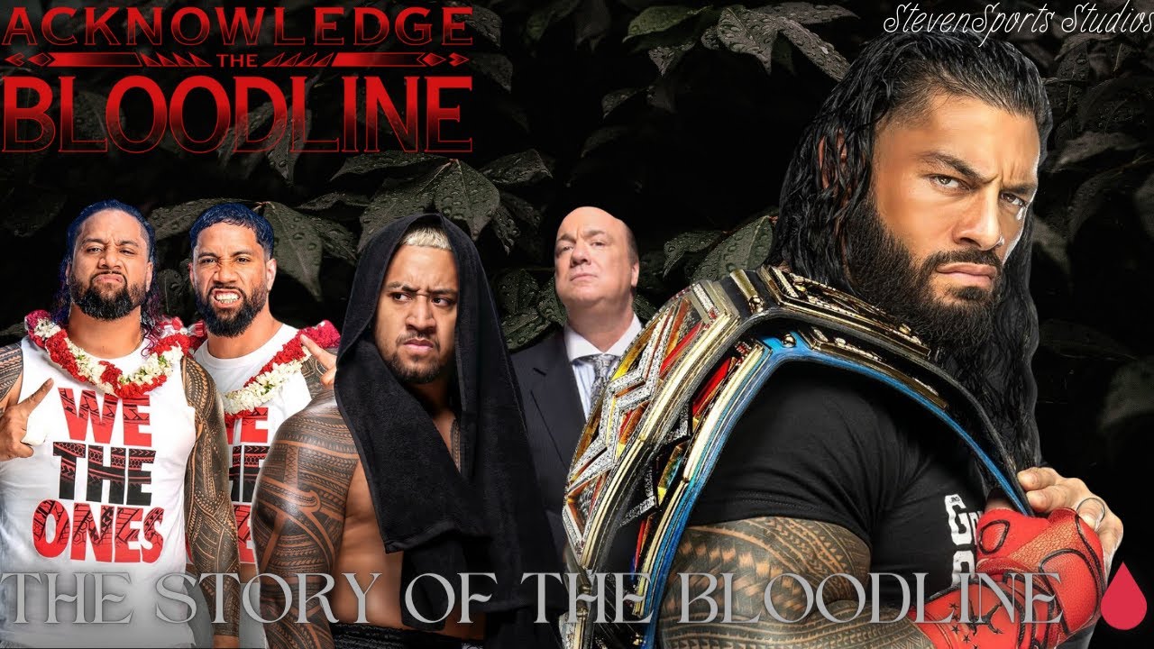 THE STORY OF THE BLOODLINE 🩸- PART 1#StevenSportsStudios #wwe - YouTube