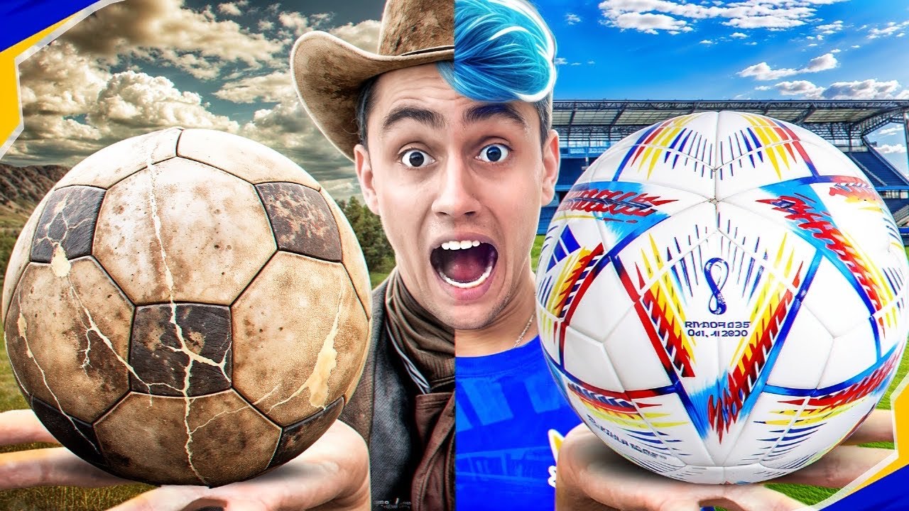 BOLA ANTIGA VS BOLA NOVA *qual bola é melhor pra se jogar? - YouTube