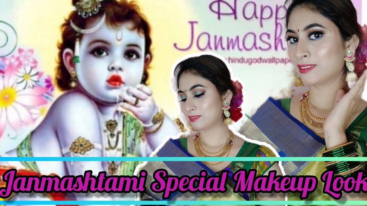 Janmashtami Special Makeup Look /DOLLY THE DOLL #janmasthami #makeup # ...