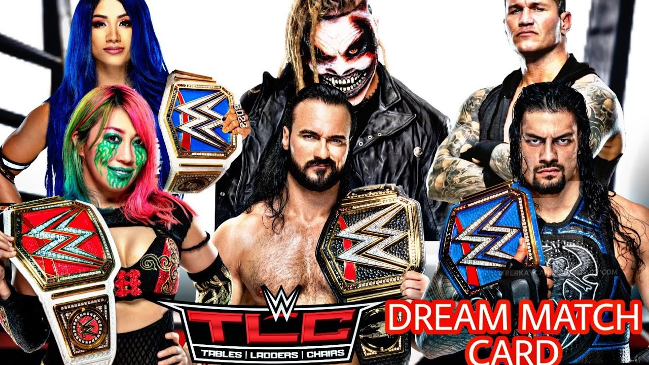 WWE TLC 2020 MY DREAM MATCH CARD PREDICTIONS V2 - YouTube