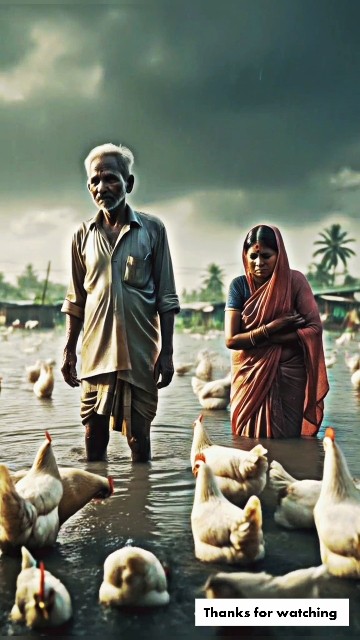 বৃষ্টিতে কৃষকের সব মুরগি ভেসে যায় |Cartoon |Bangla cartoon #ai # ...