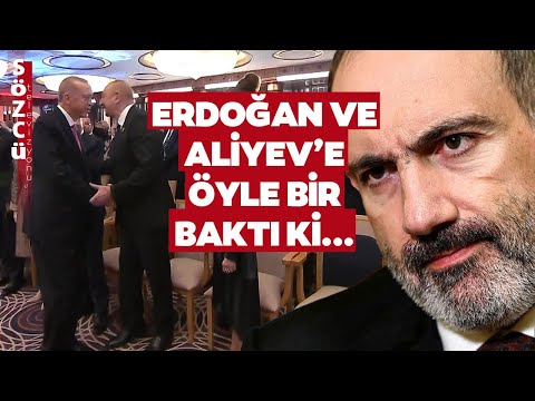 Erdoğan'dan Paşinyan'a Soğuk Duş! Aliyev'le Erdoğan'a Arka Koltuktan Öyle Bir Baktı ki