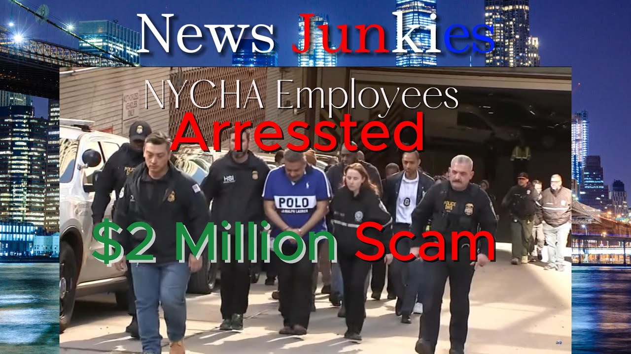NYCHA Employees Arrested due to $2 Million dollar scam - YouTube