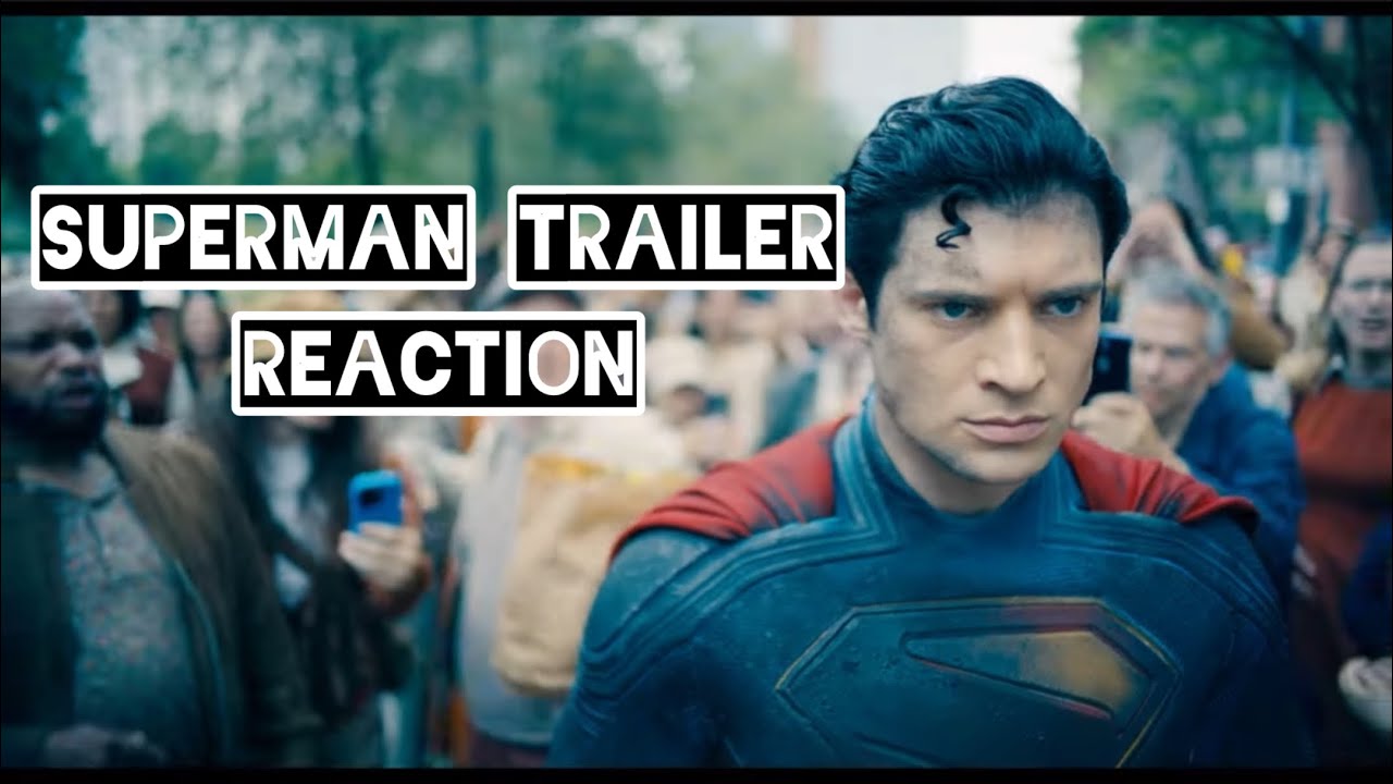 Superman trailer reaction - YouTube