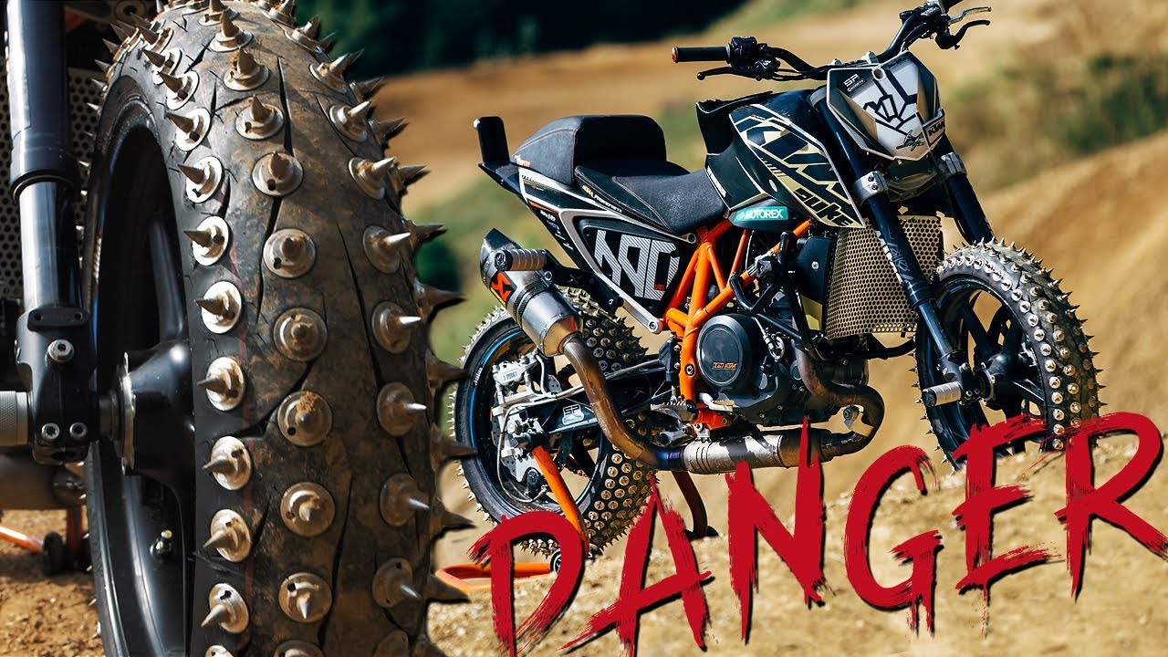 SPIKED STREET BIKE ON DIRT | RokON vlog #71 - YouTube