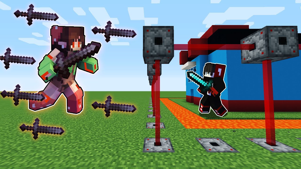 Evil Mizumi VS TankDemic - The Most Secure House Battle in Minecraft! 😂 ...