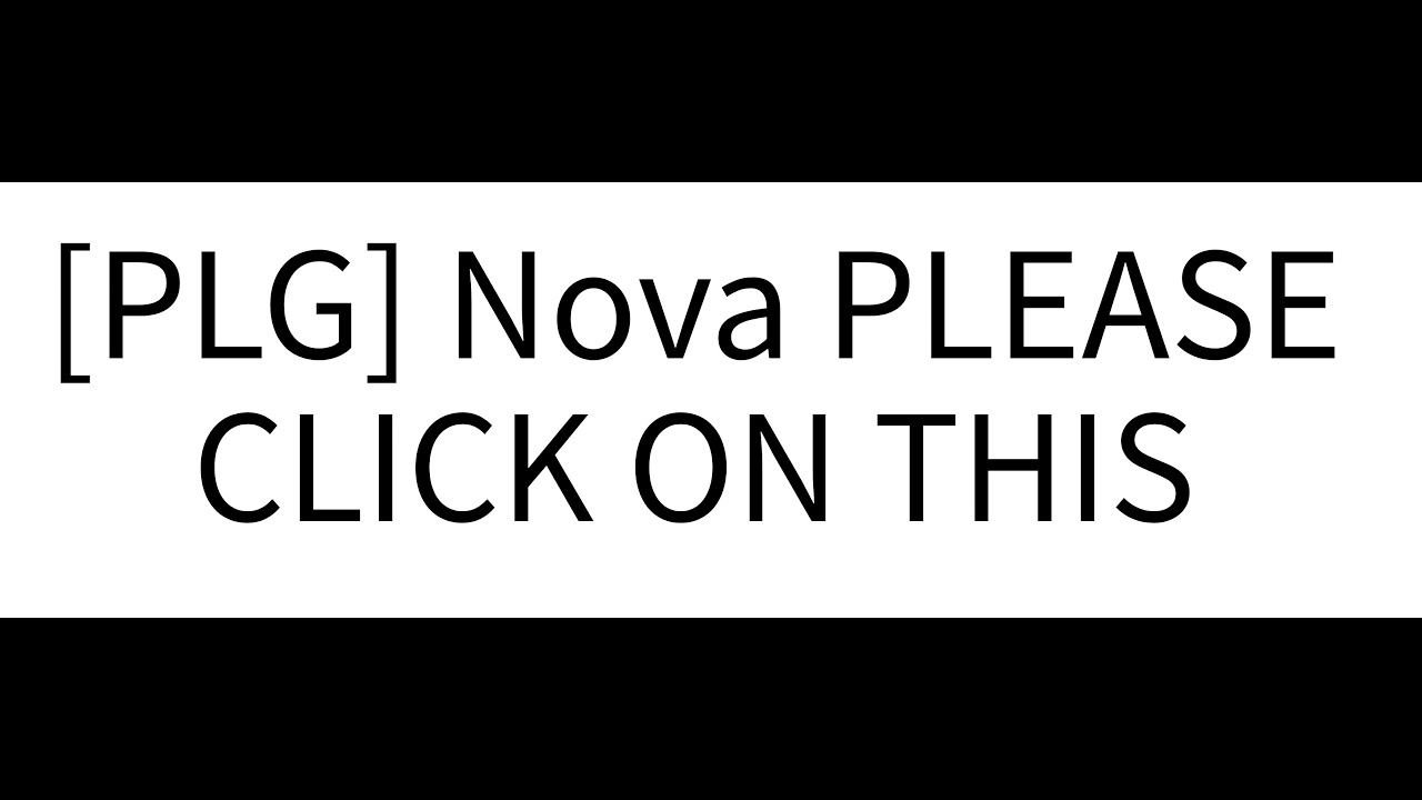 imagine tryna be fake plg nova - YouTube
