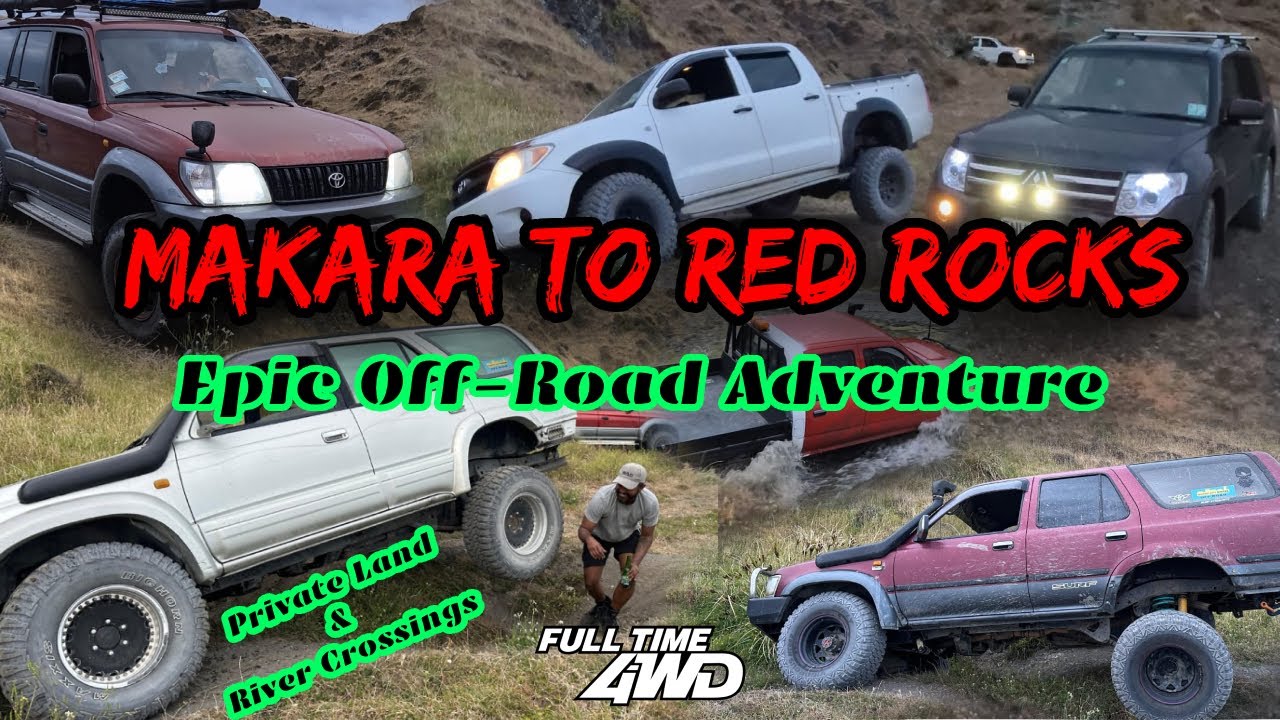 Pajero Adventure- Makara to Red Rocks – Epic #Off-Road Private Land ...