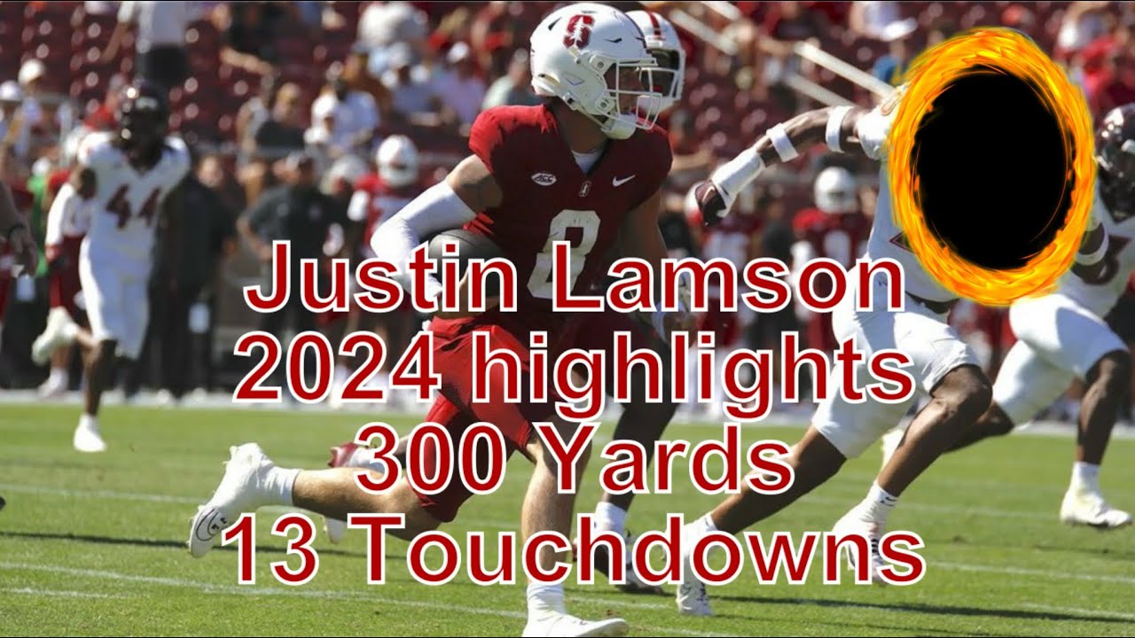 Justin Lamson is in the transfer portal! Stanford QB highlights - YouTube