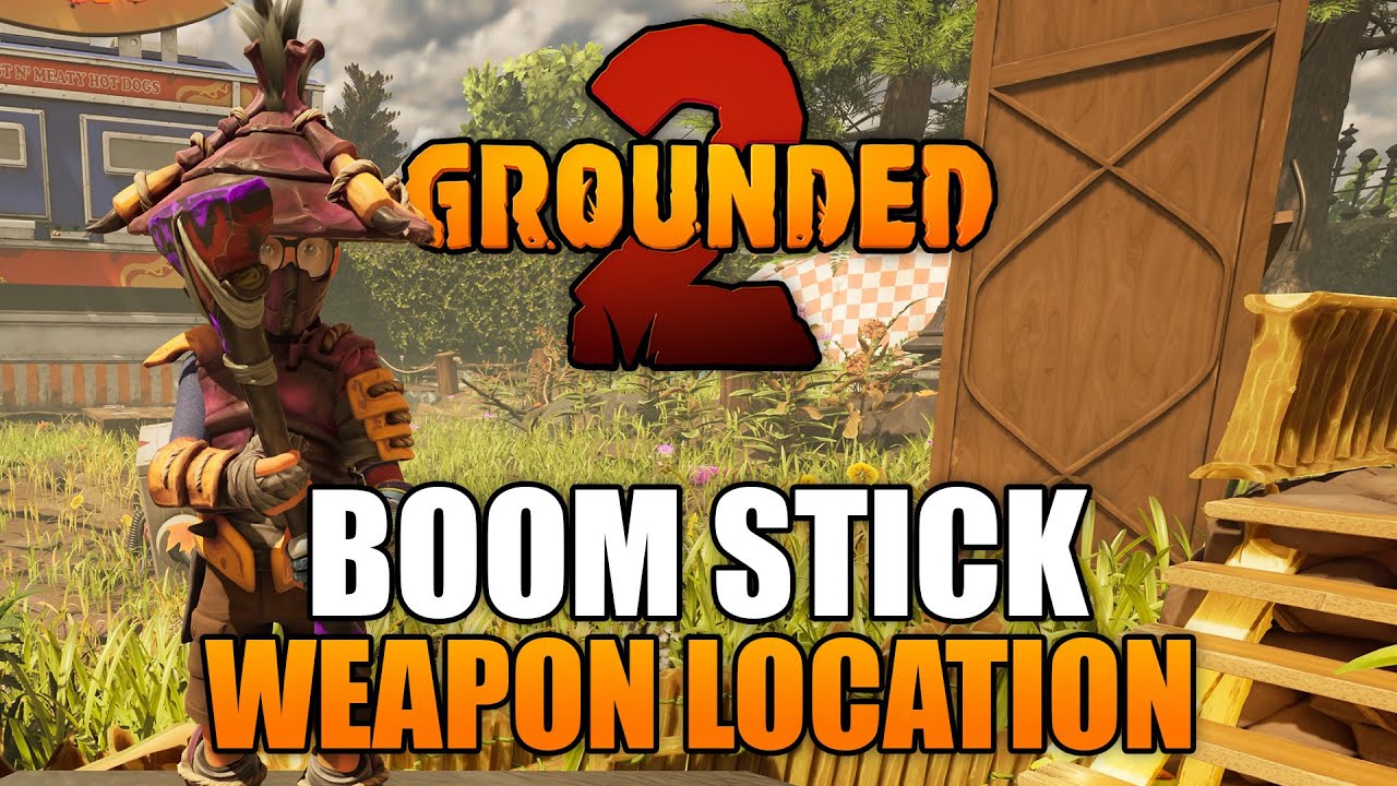 Grounded 2 - Boom Stick Hammer Location (Secret Weapon) - YouTube