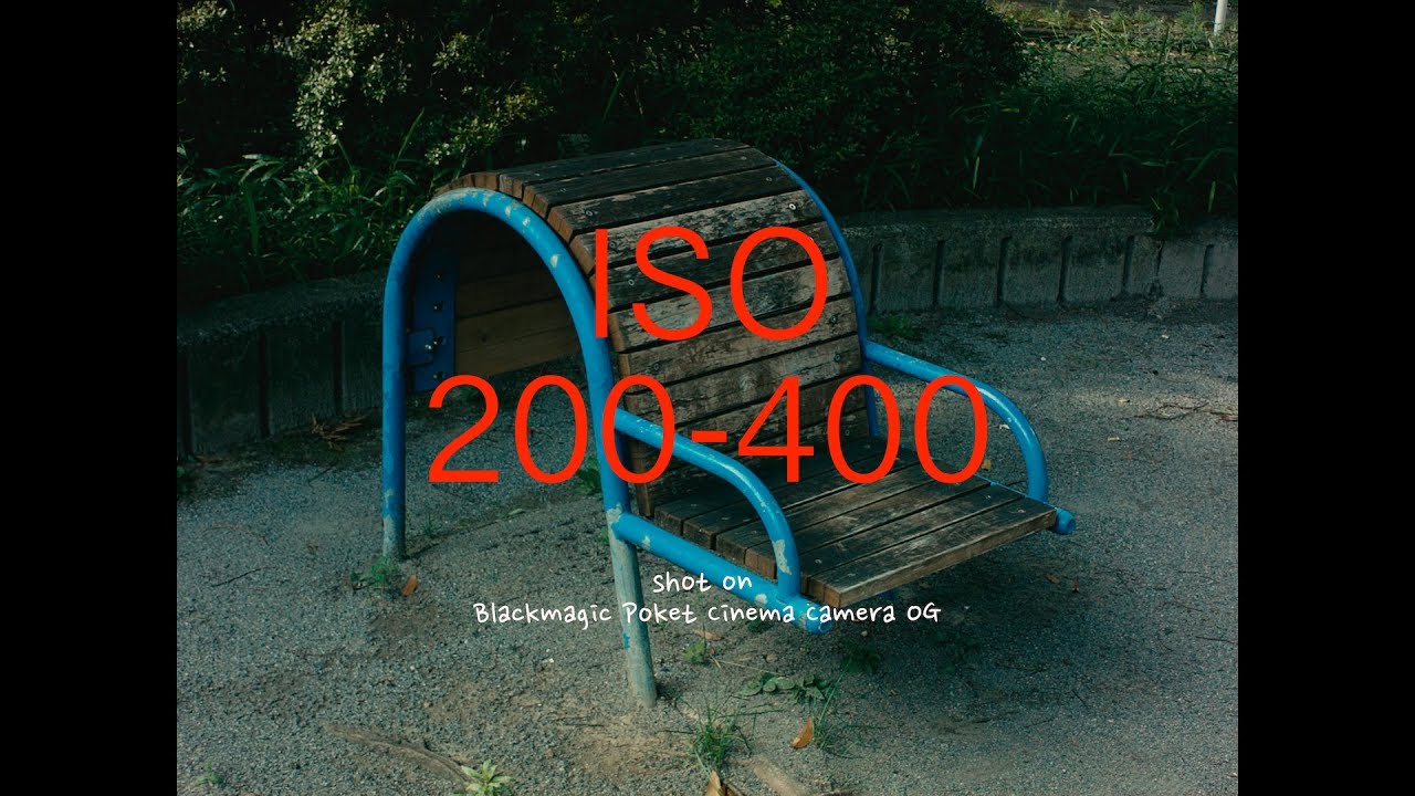 bmpcc og iso 200-400 test shooting - YouTube