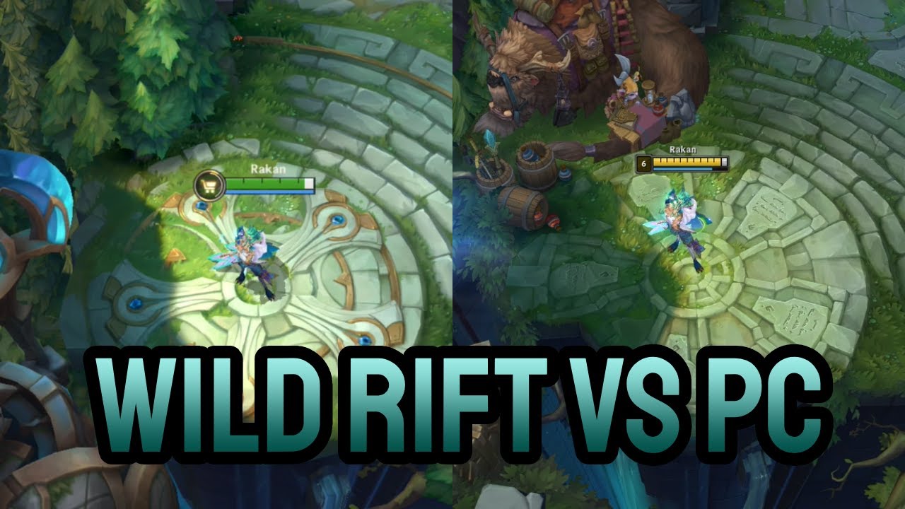 Redeemed Star Guardian Rakan - Wild Rift VS PC Comparison - YouTube