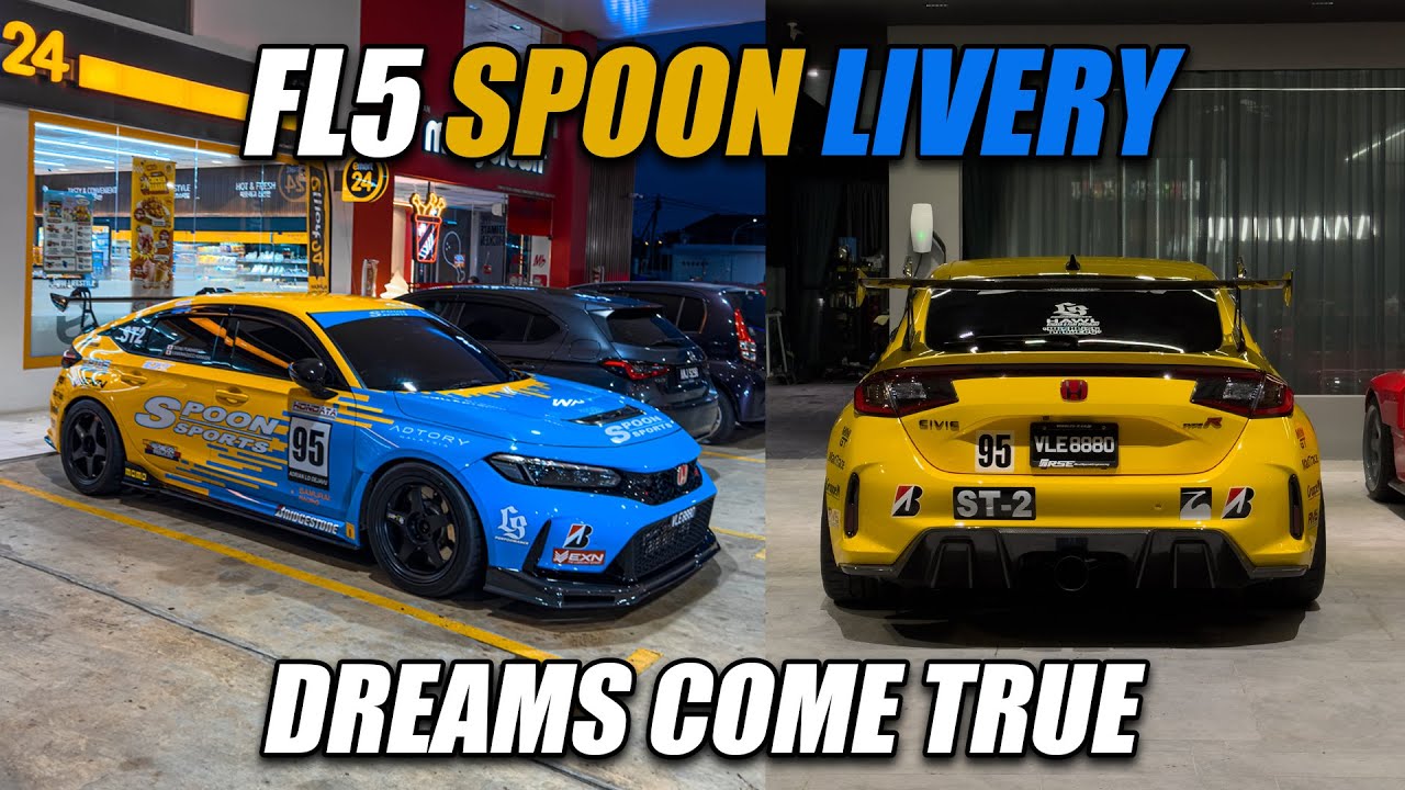 CIVIC FL5 SPOON LIVERY / SUNGAI PETANI EDITION - YouTube