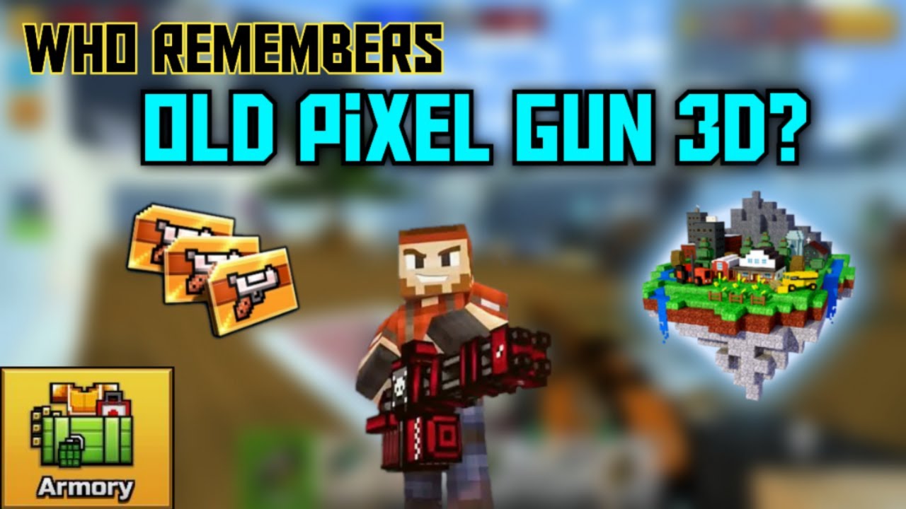 Who Remembers Old Pixel Gun 3D? - YouTube
