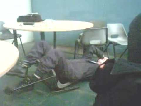 falling off chair - YouTube