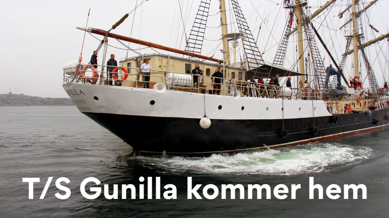 T/S Gunilla kommer hem - YouTube
