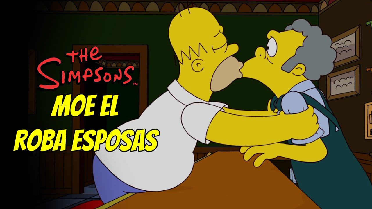 Los Simpson - Mou el roba esposas - YouTube