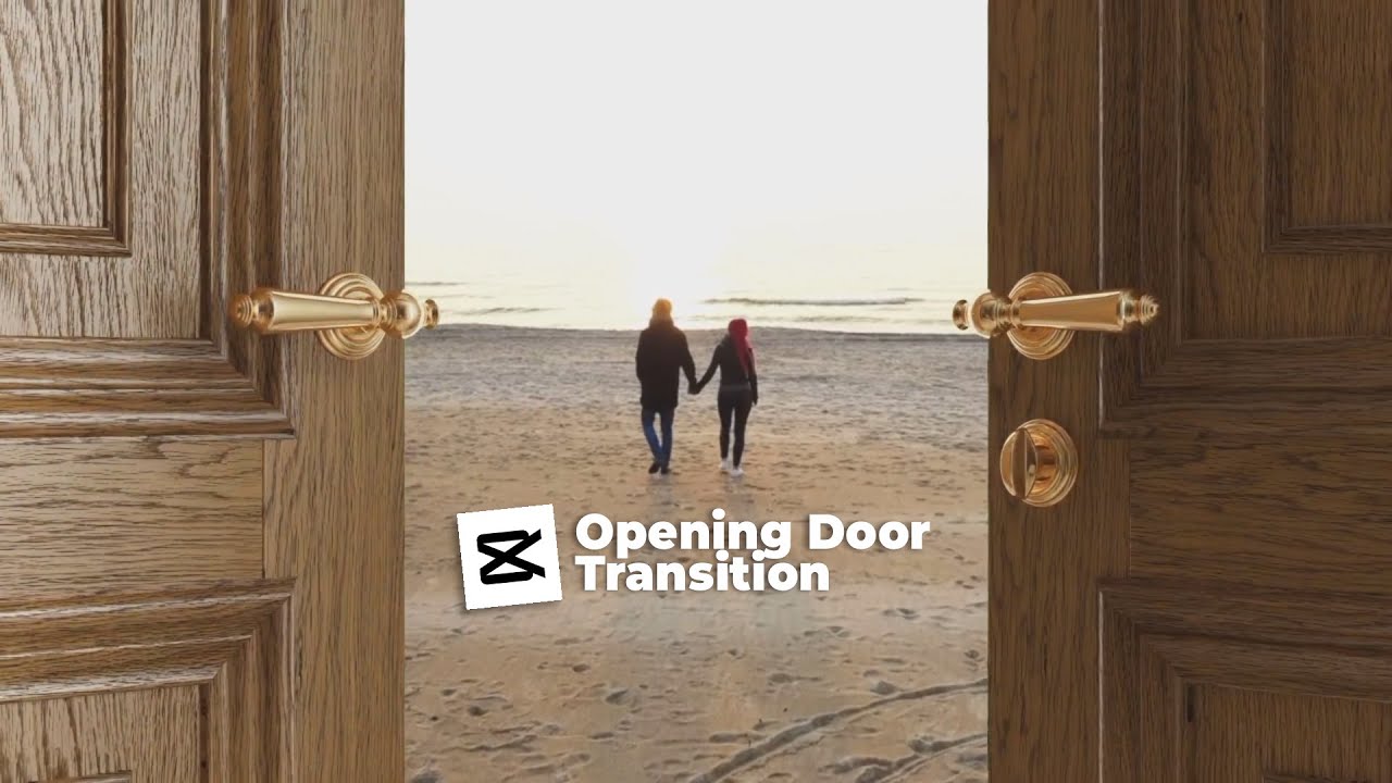 How to Make Door Opening Transition Video in CapCut - YouTube