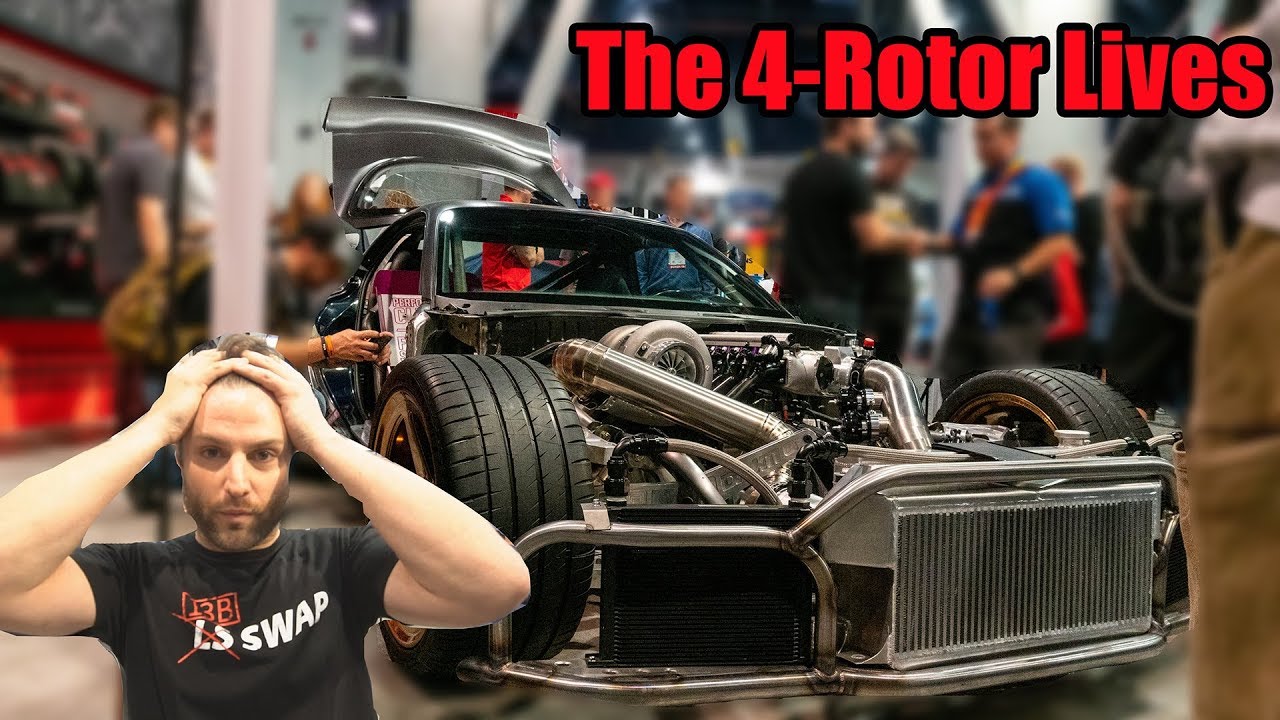Rob Dahm Discusses His 4 Rotor RX-7 At SEMA - YouTube