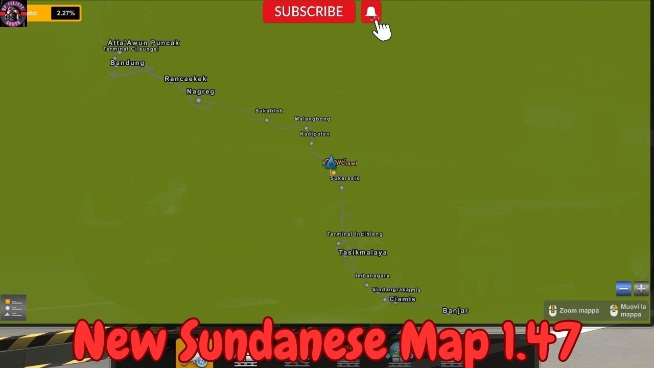 Euro Truck Simulator 2 New Sundanese Map 1.47 - YouTube