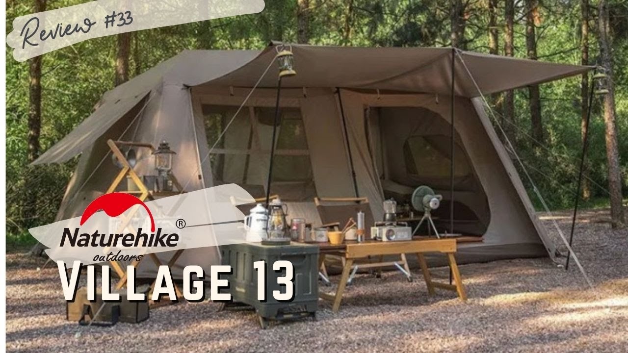 REVIEW TENDA GLAMPING VIRAL - Naturehike Village 13 punya nya ...