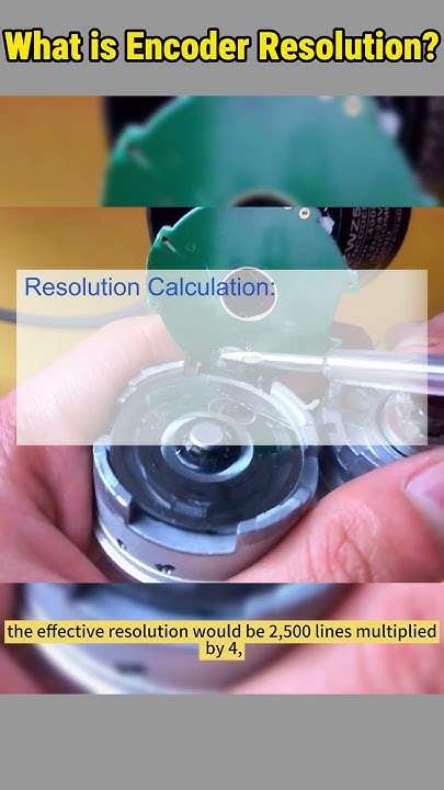 Encoder Resolution: Why It Matters for Precision? #encoder # ...
