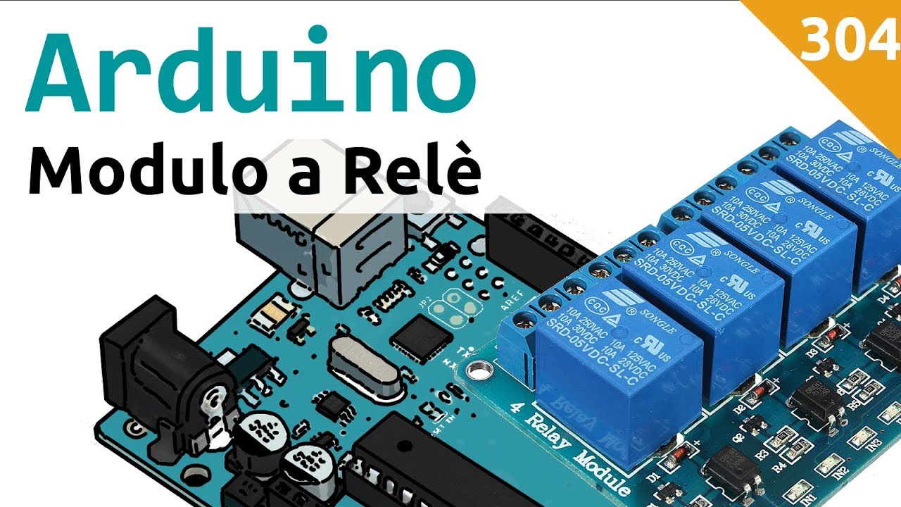 Modulo 8 Relè Arduino Schema Modulo