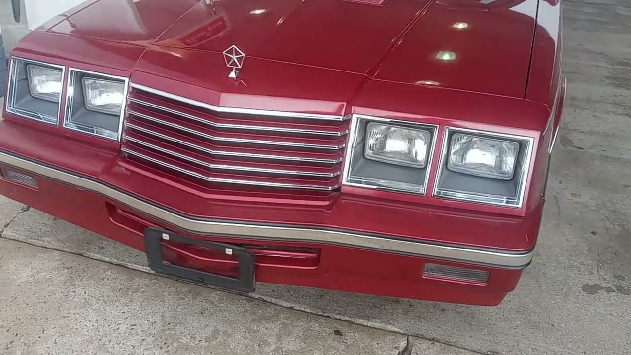 1986 Dodge 600 2.2L Turbo. 15,000 all original miles, total stock and ...