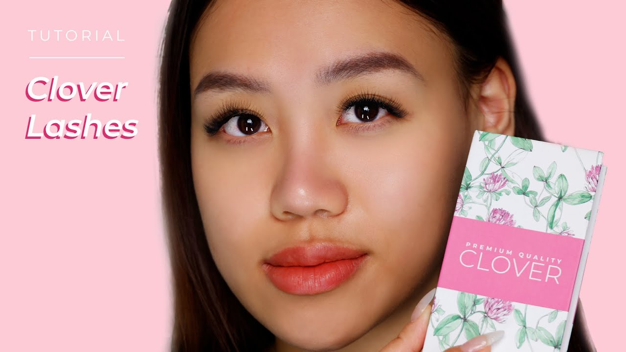 Stunning Volume Lashes with Clover Lashes by LLBA - YouTube