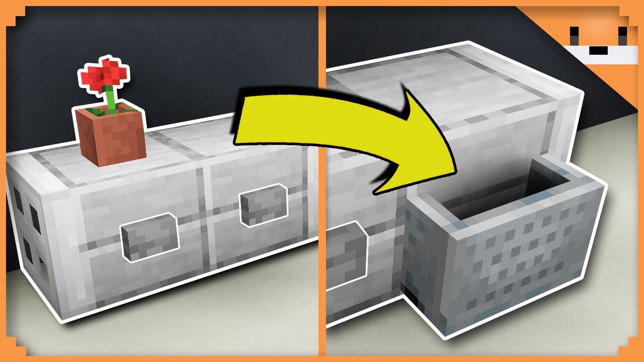 🦊Como fazer um ARMÁRIO FUNCIONAL no MINECRAFT - YouTube