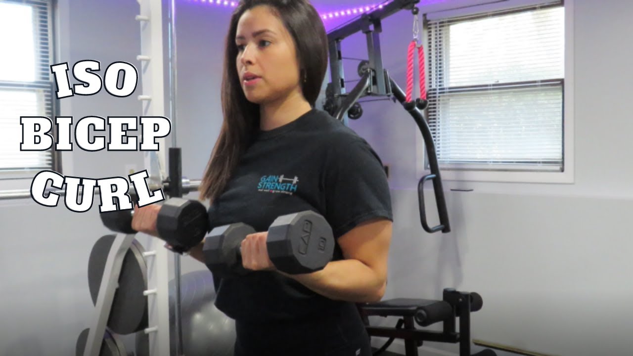Iso Bicep Curl - YouTube
