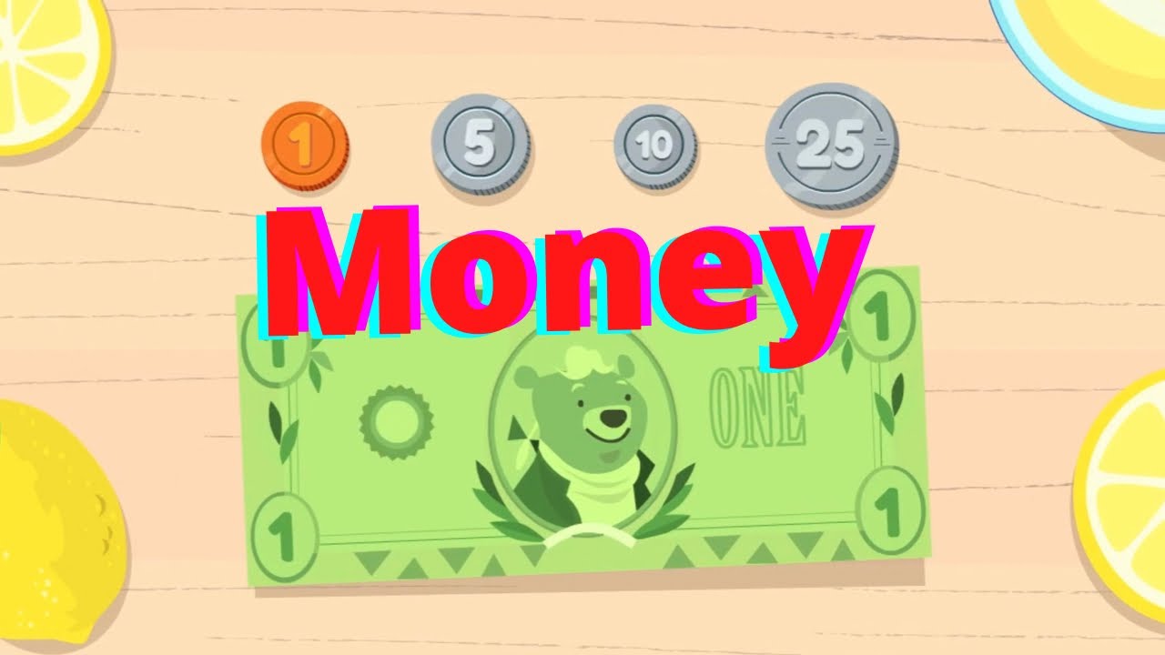 💰💰 Learning money for kids - USA currency - Money for children - first ...