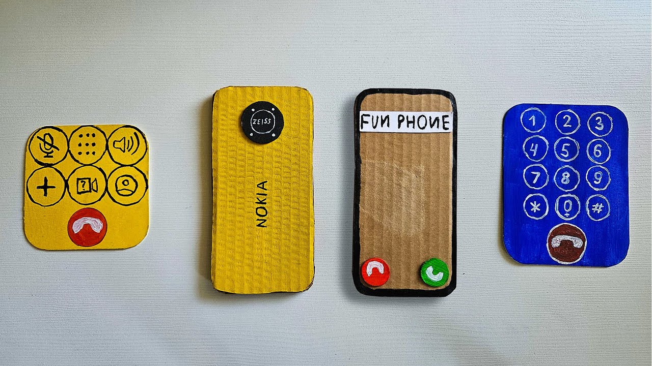 Cardboard NOKIA 2026 incoming call - YouTube