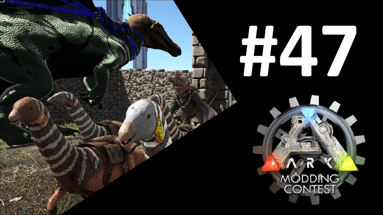 Ark Survival Evolved na modach [#47] Osajamy Siamosaurusa, Dearca i ...