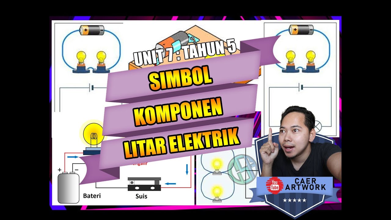 #cikgucaer #cikgootube SIMBOL KOMPONEN LITAR ELEKTRIK (NOTA RINGKAS DAN ...