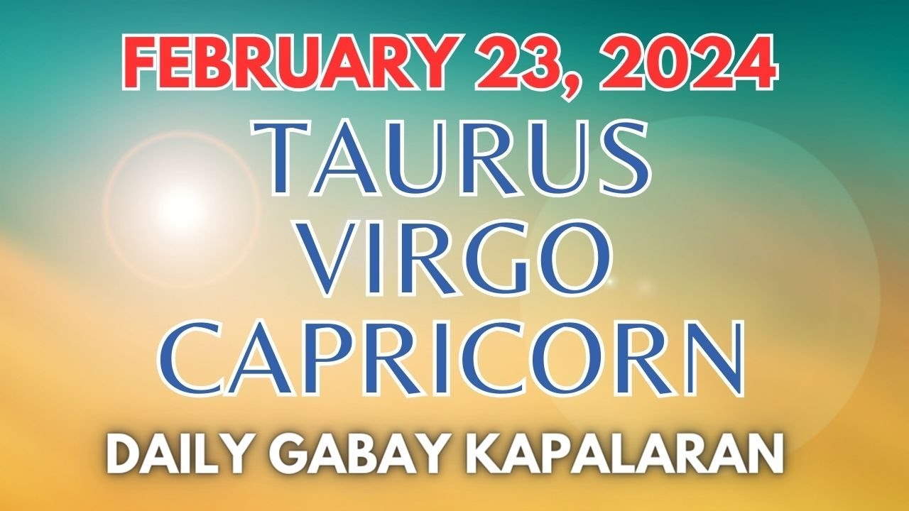🌎 EARTH SIGNS FEB 23, 2024: SUCCESS IN FINANCES 🔮 Tagalog Tarot Reading ...