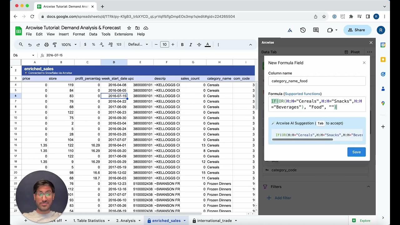 GPT and AI Copilot in Google Sheets with Arcwise - YouTube