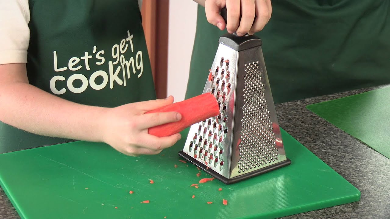 Let's Get Cooking skills: Grating - YouTube