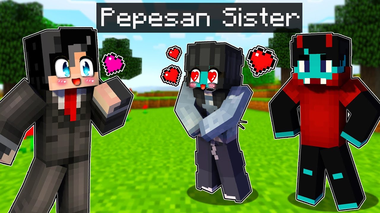 I Spent 24 Hours with Pepesan's Sister in Minecraft! (Tagalog) - YouTube