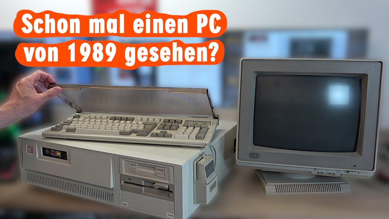 Intel 286 Prozessor mit Monster-Platine und CTX-Röhrenmonitor - Escom ...