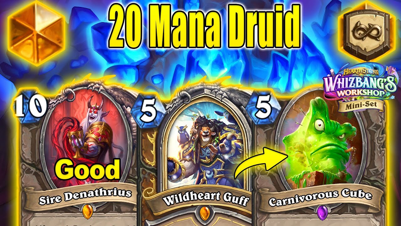 Best 20 Mana Wall Druid Deck Is Undefeated For Being Cool Whizbang's ...