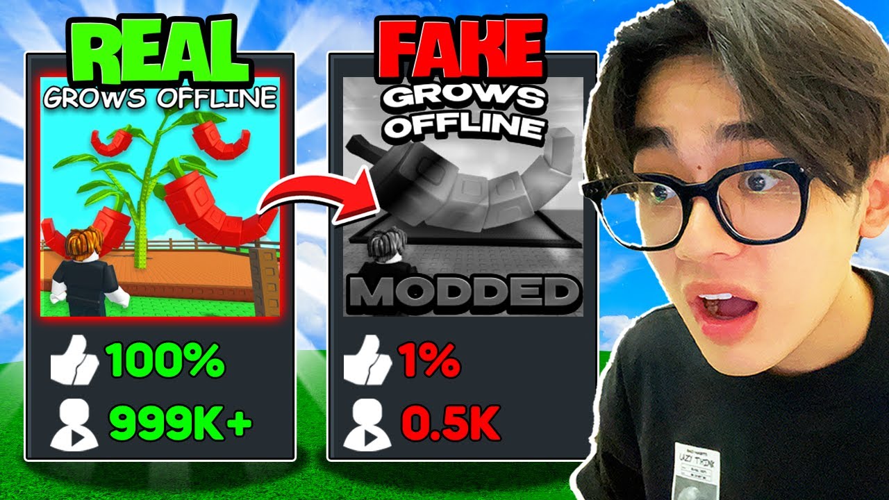 DR4GONS Bất Ngờ Với Game Fake GROW A GARDEN Giống 100% Khiến ADMIN Cũng ...