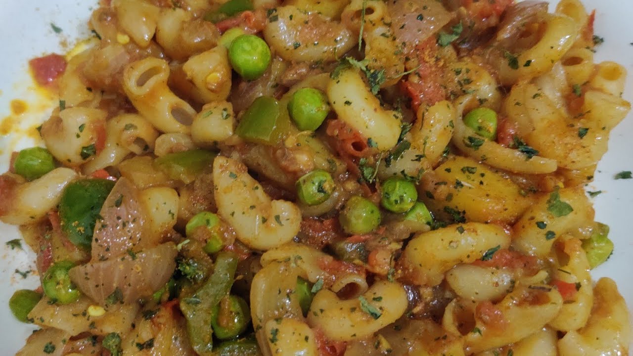 Macroni | macroni pasta | macroni recipe | veg macroni recipe | #shorts ...